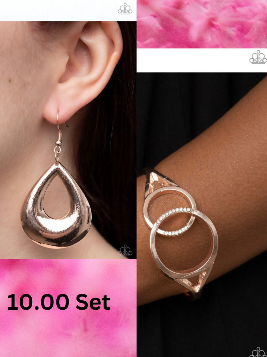 Scope of Expertise - Rose Gold Set – Glamour Girl Jewelry0131